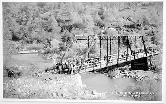 Parrotts Ferry Bridge Opening - The Stanislaus River Archive | The ...