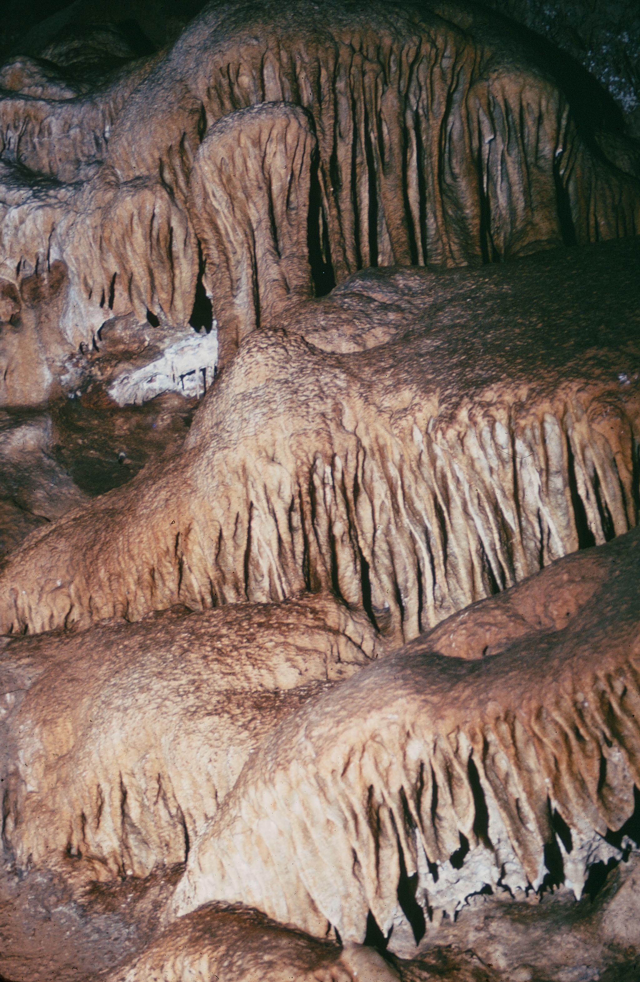 Formations in McLean Cave up the South Fork Stanislaus River - The ...